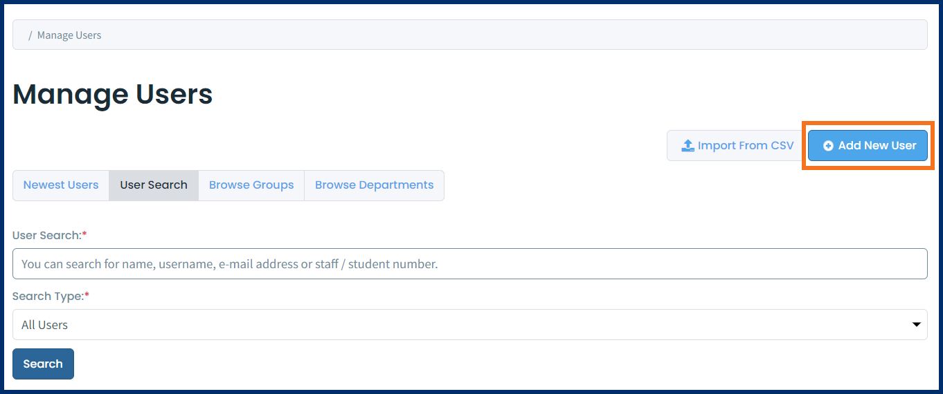 Create and Manage Users